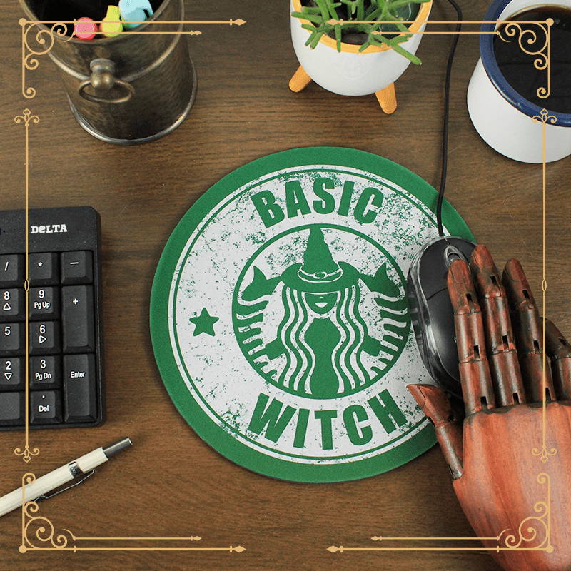 Mouse Pad: Basic Witch! - Armazémdo Badiu